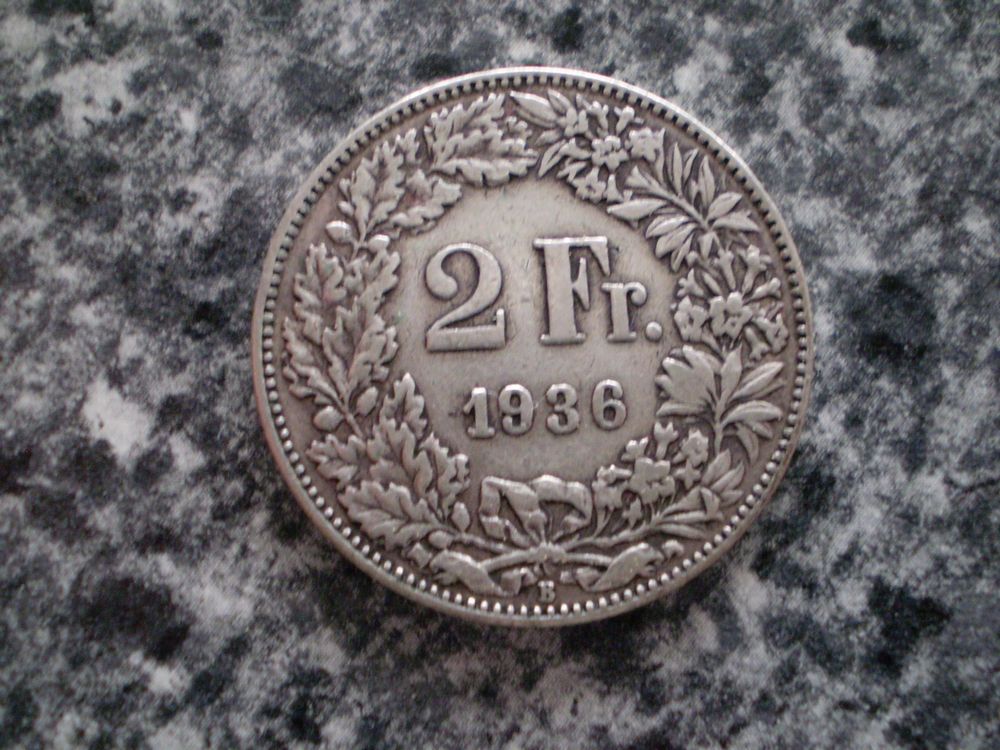 2 Fr.1936 !!! Rar !!! ab 1.- !!! (Gebraucht) in Dierikon für CHF 7 – mit Lieferung auf Ricardo ...