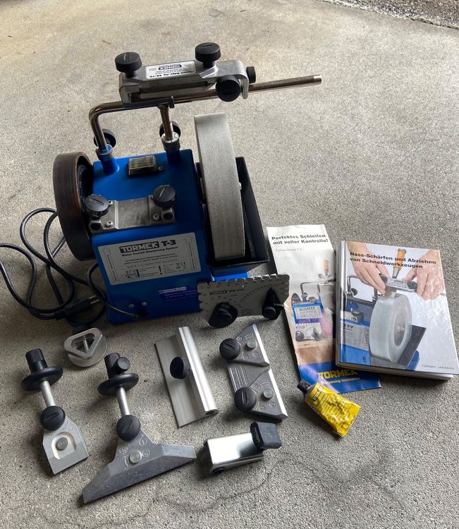 Tormek T-3 Messerschleifmaschine Nassschleifer, 120W | Kaufen auf Ricardo