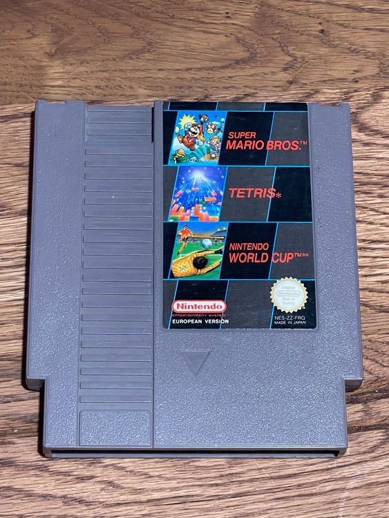 NES Modul: Super Mario Bros. / Tetris / World Cup (Gebraucht) in ...