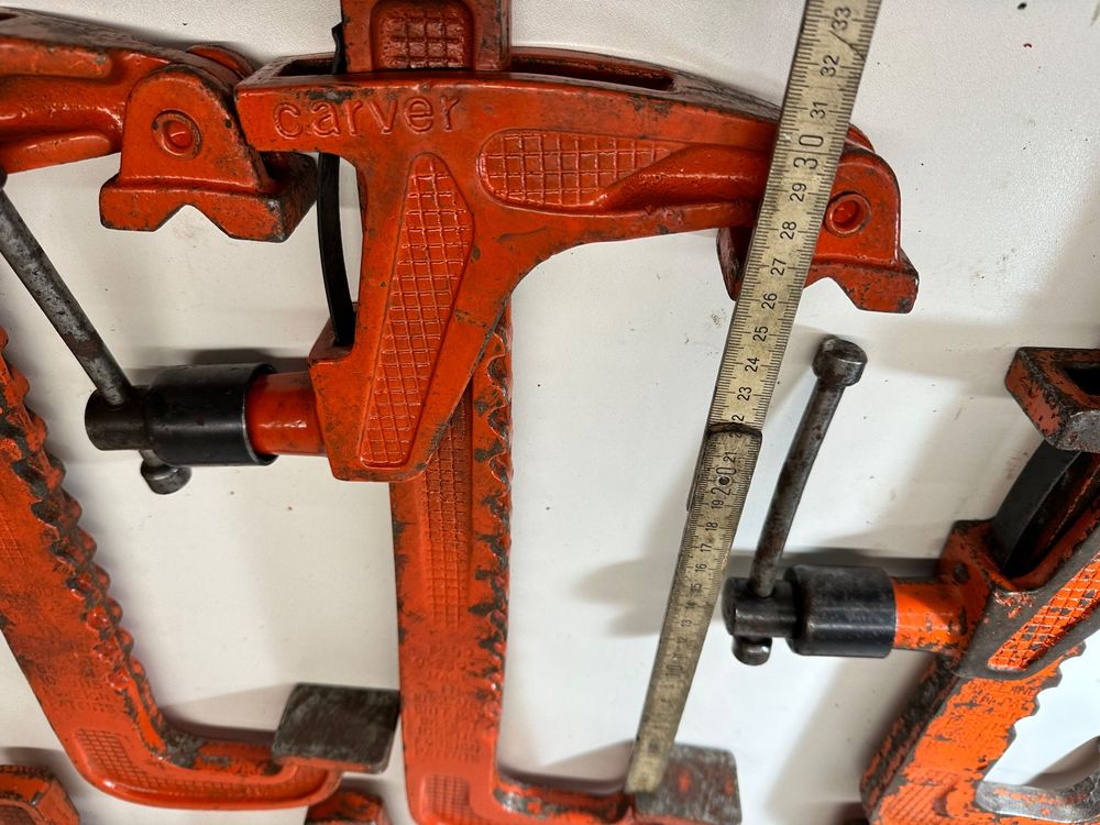 Zahnstangen-Spanner Carver T290 Schwerlast Schraubzwingen (Gebraucht ...