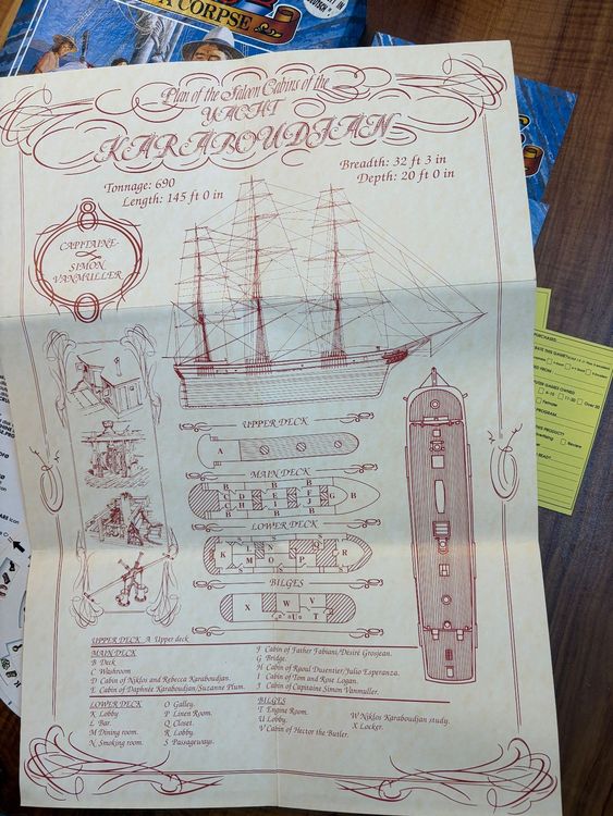 Amiga Spiel: Cruise for a Corpse (Big Box) (Gebraucht) in Niederhasli ...