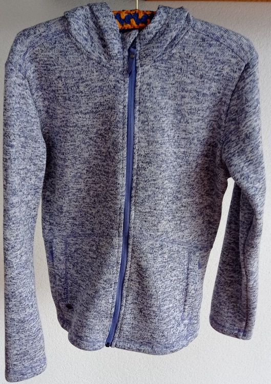 Mc Kinley Kapuze Jacke grau lila weiss 42 L dehnbar (Gebraucht) in ...