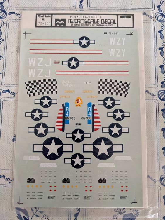 Microscale Decals P-47 Razorback | Kaufen auf Ricardo