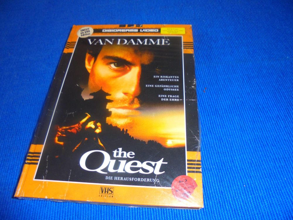 Mediabook THE Quest Van Damme / Roger Moore /UNCUT -Lim.236 (Neu und ...