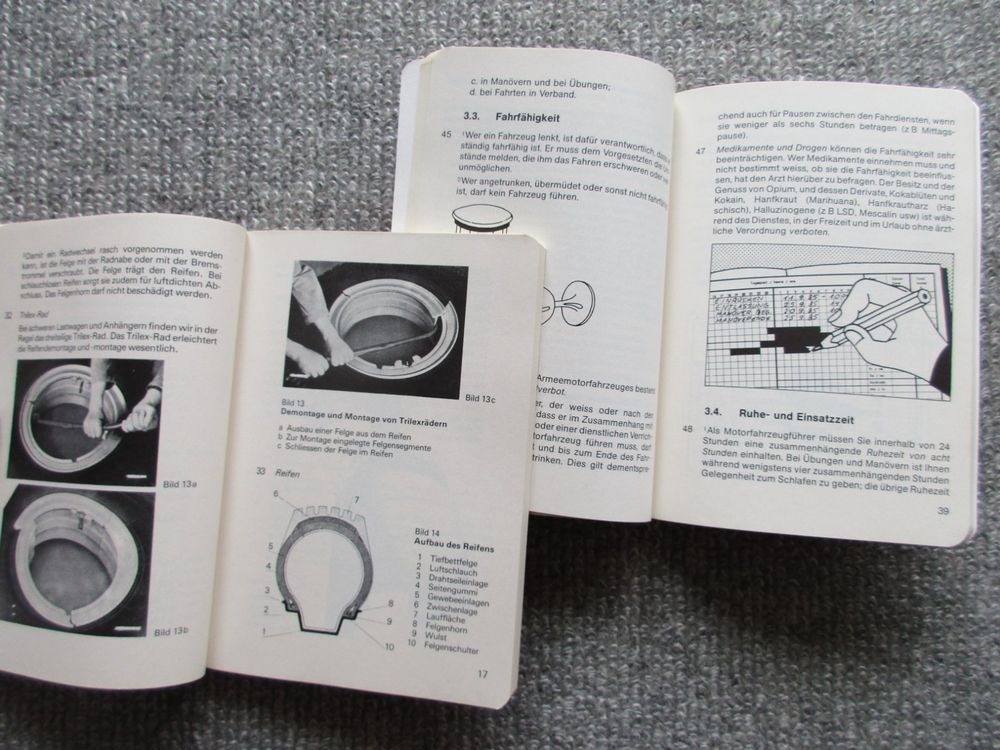 7 Reglemente der Schweizer Armee (Gebraucht) in Schafisheim für CHF 2.5 – mit Lieferung auf ...