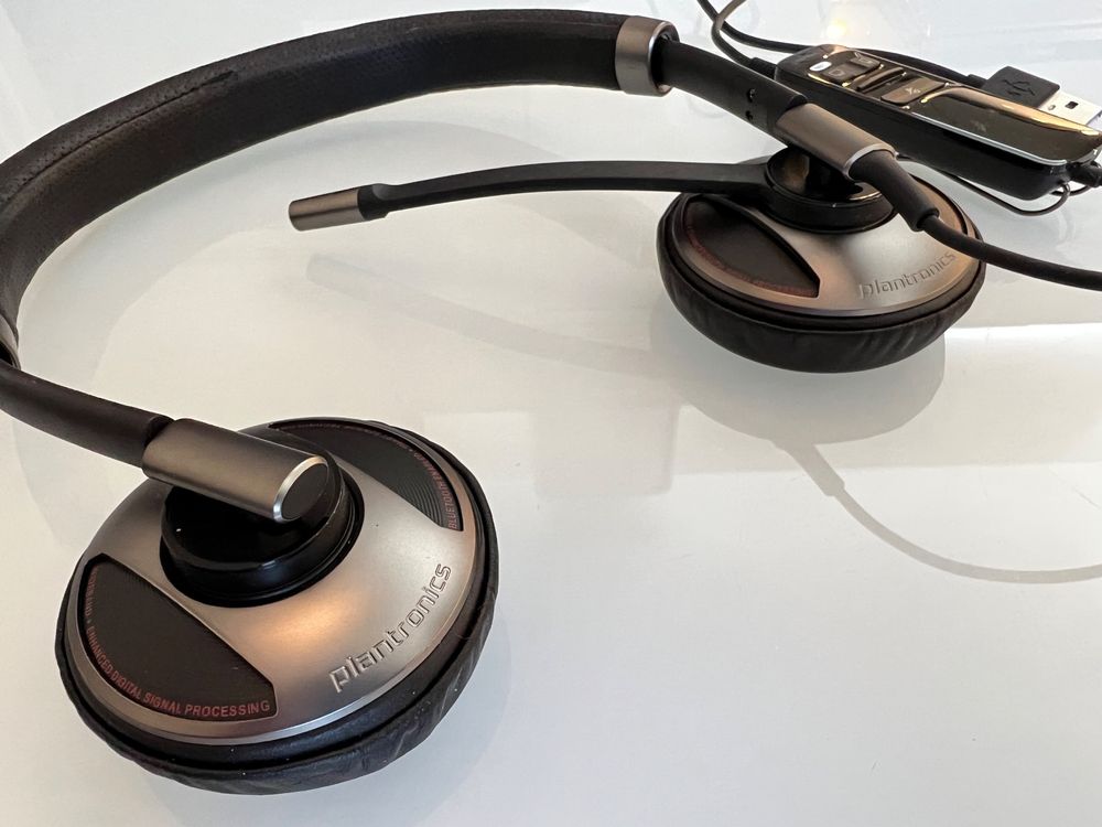 PLANTRONICS BLACKWIRE C720 STEREO OFFICE HEADSET NEUWERTIG | Kaufen auf ...