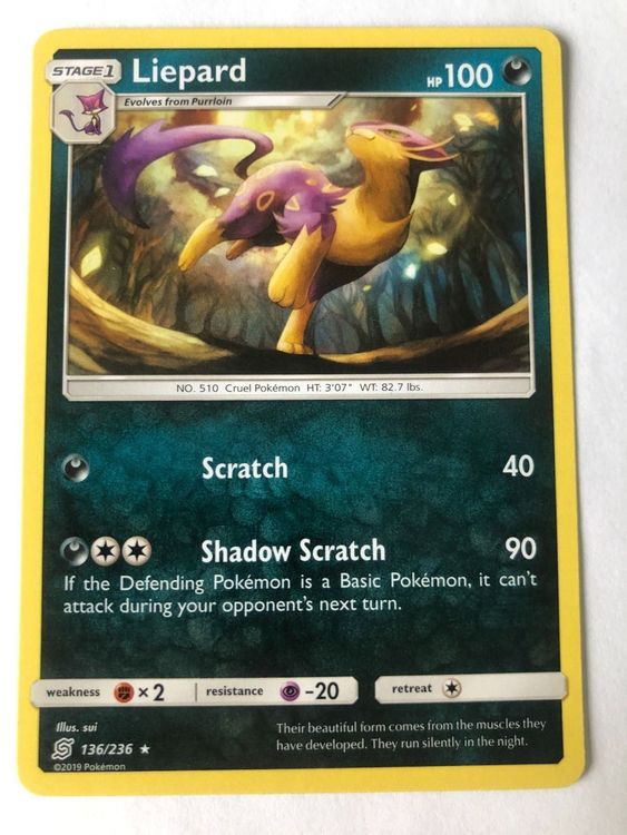 Liepard - Pokemon - TCG (Neu (gemäss Beschreibung)) in Nussbaumen AG ...