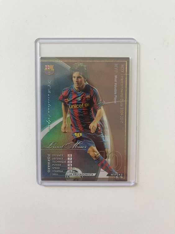 2009-10 Panini WCCF Lionel Messi FC Barcelona Refractor MVP | Kaufen auf Ricardo