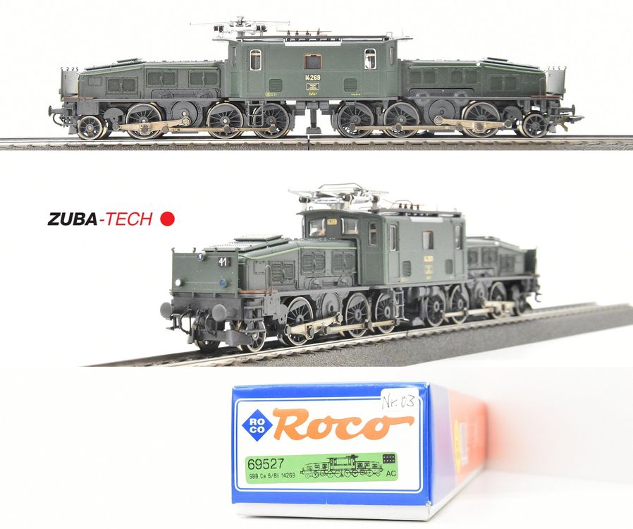 Roco 69527 E-Lok Ce 6/8 II "Rangierkrokodil" SBB WS Digi OVP (Gebraucht ...