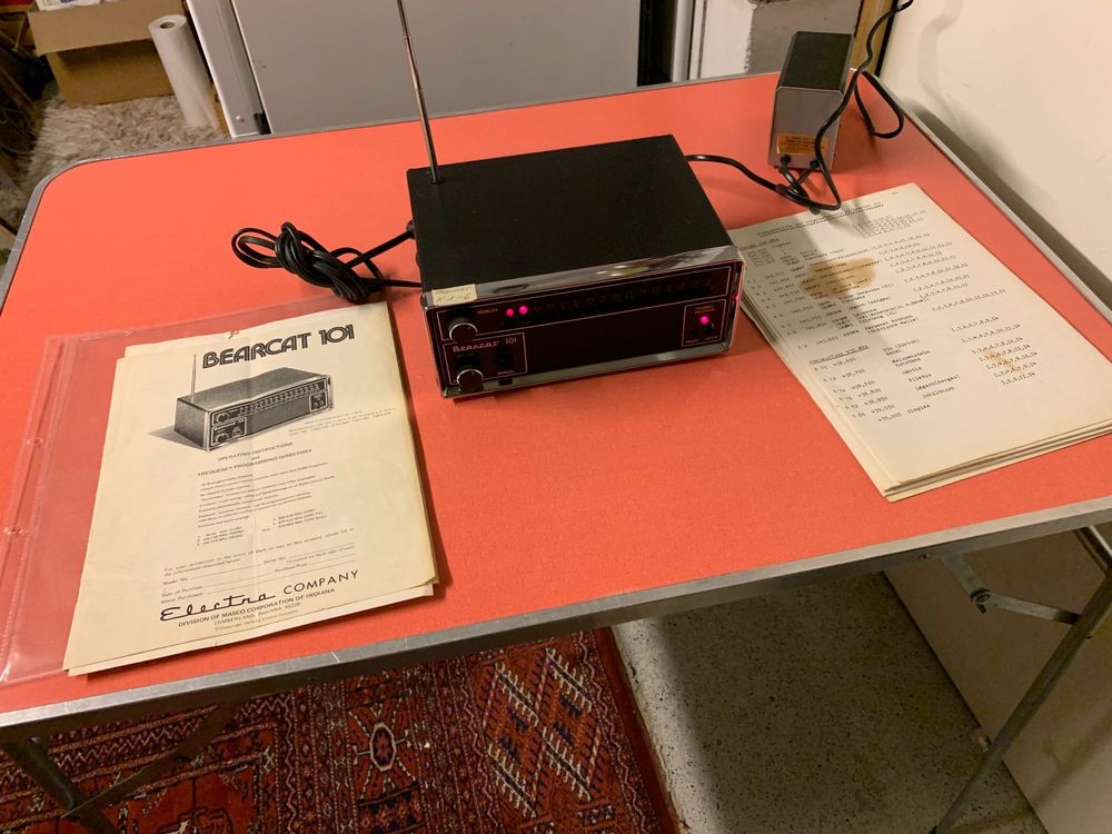 Vintage Radio Scanner Bearcat 101 (Gebraucht) in Lanzenhäusern für CHF ...