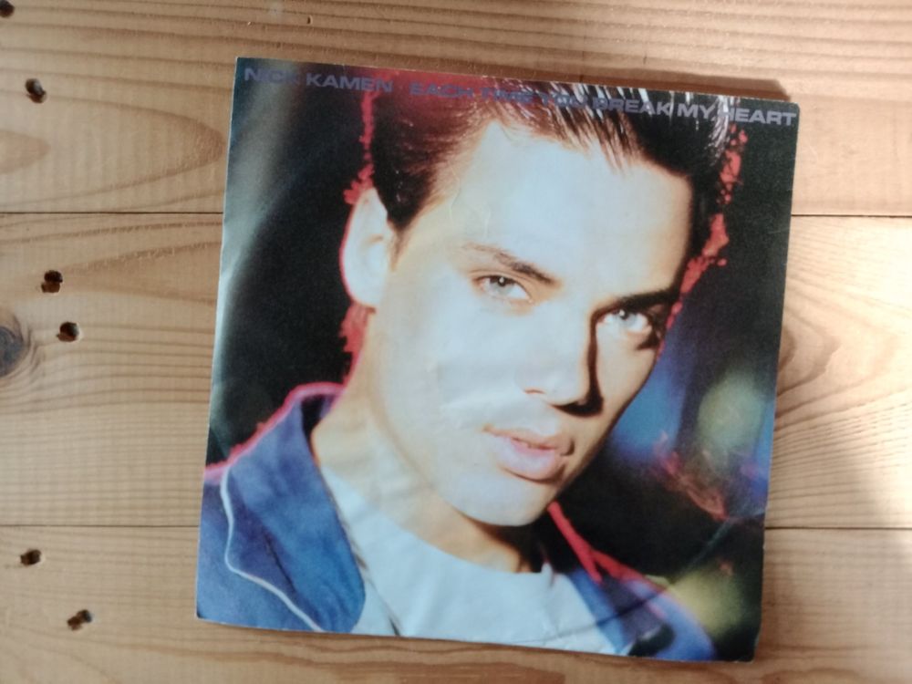 Nick Kamen – Each Time You Break My Heart – Vinyl Single (Gebraucht) in ...