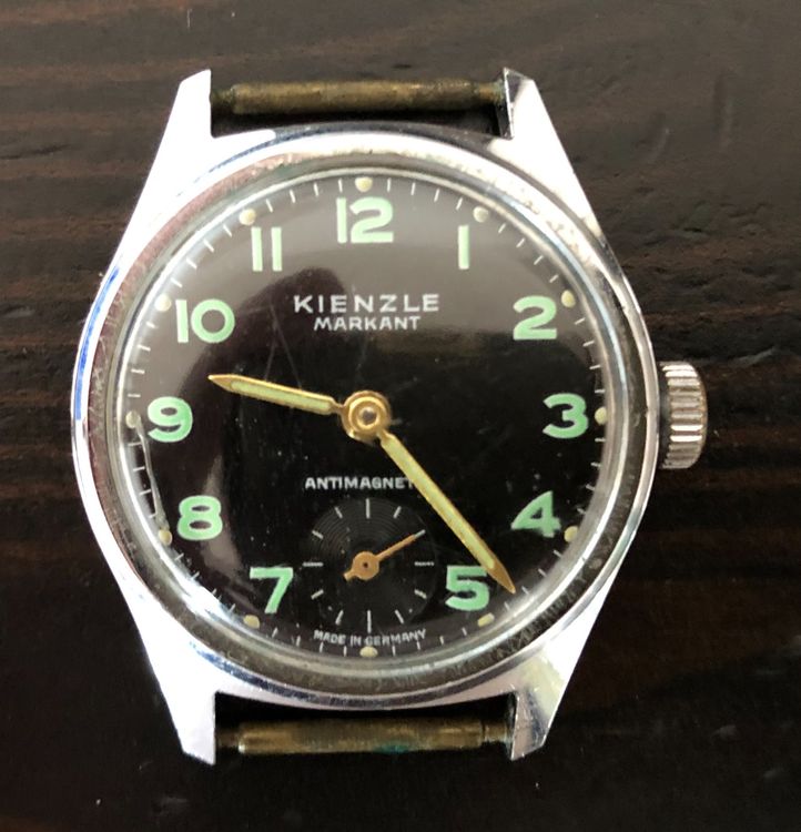 ARMBANDUHR KIENZLE MARKANT, ANTIMAGNETIC, HANDAUFZUG, 50er | Kaufen auf Ricardo