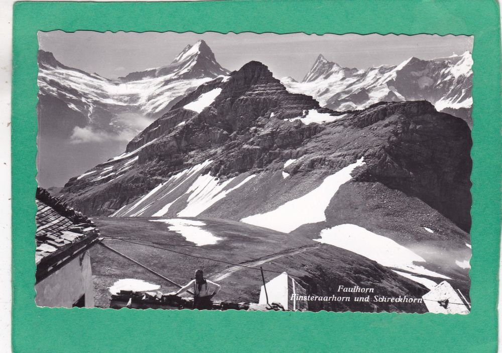 Faulhorn Finsteraarhorn und Schreckhorn (Gebraucht) in Herisau für CHF ...