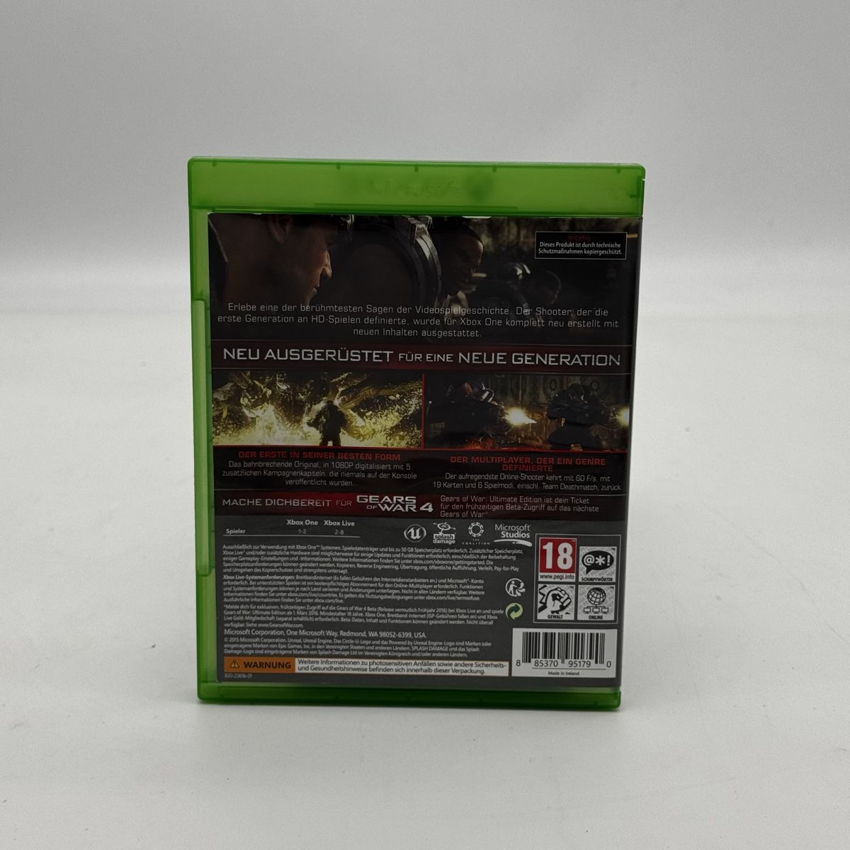 Gears of War – Ultimate Edition (Xbox One) | Komplett (Gebraucht) in ...