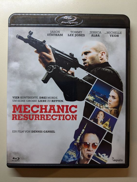 "Mechanic: Resurrection" mit Jason Statham [Blu-ray] (Gebraucht) in Port für CHF 4.5 – mit ...