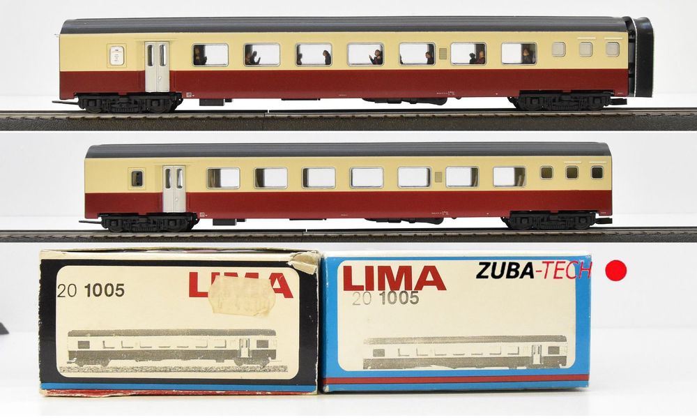 2x Lima TEE Gottardo Zwischenwagen der SBB H0 GS OVP (Gebraucht) in St. Gallen für CHF 46 – mit ...