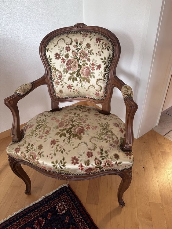 Antiker Polstersessel Louis Philipp 17. Jahrhundert Barock | Kaufen auf Ricardo