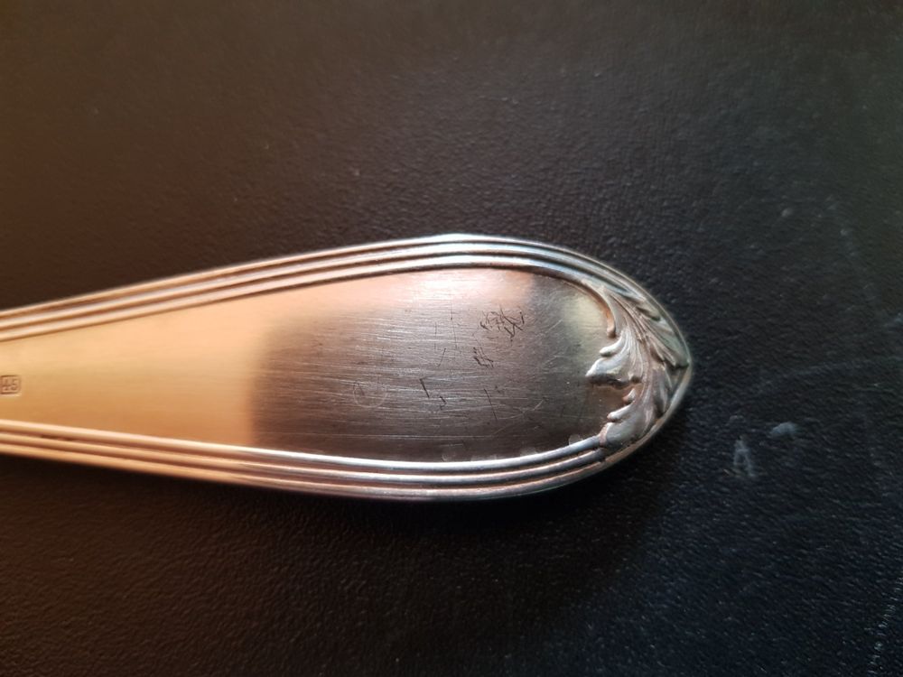 Wellner Silber Suppen Löffel 77 Gramm 90 -45 (Gebraucht) in Walterswil ...