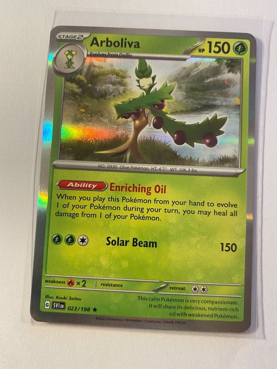 Pokemon Arboliva 023/198 Scarlet & Violet EN | Kaufen auf Ricardo