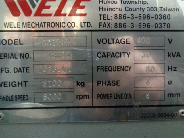 CNC Bearbeitungscenter RIMA AA1565 / SK22 (Gebraucht) in Urtenen ...