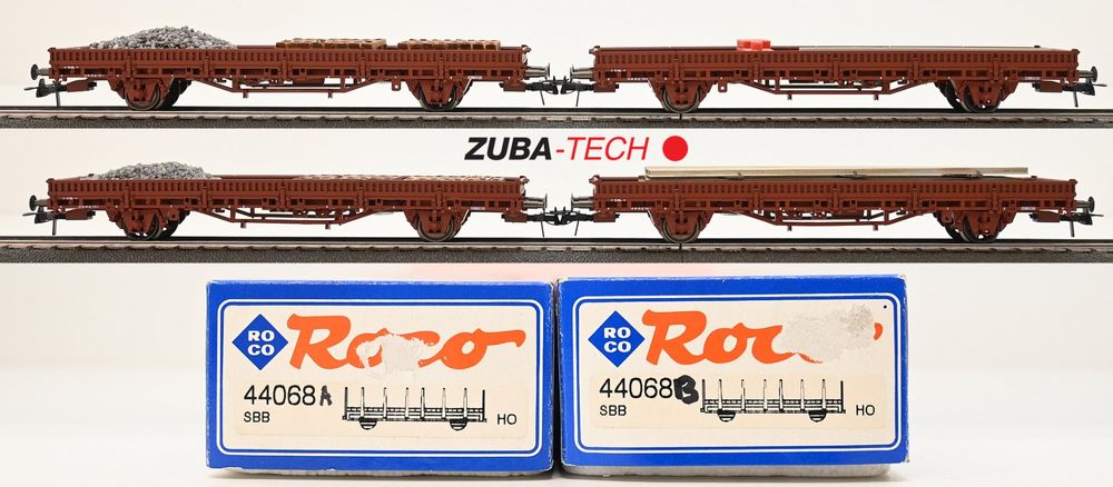 Roco 4x Rungenwagen der SBB, H0 GS, mit OVP (Gebraucht) in St. Gallen für CHF 48 – mit Lieferung ...