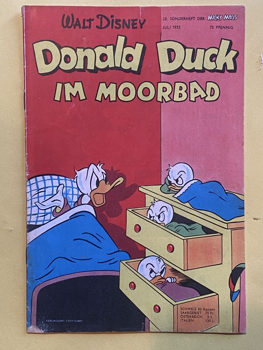 Donald Duck im Moorbad, Sonderheft, 1955, Z2 (Gebraucht) in Zuerich für ...