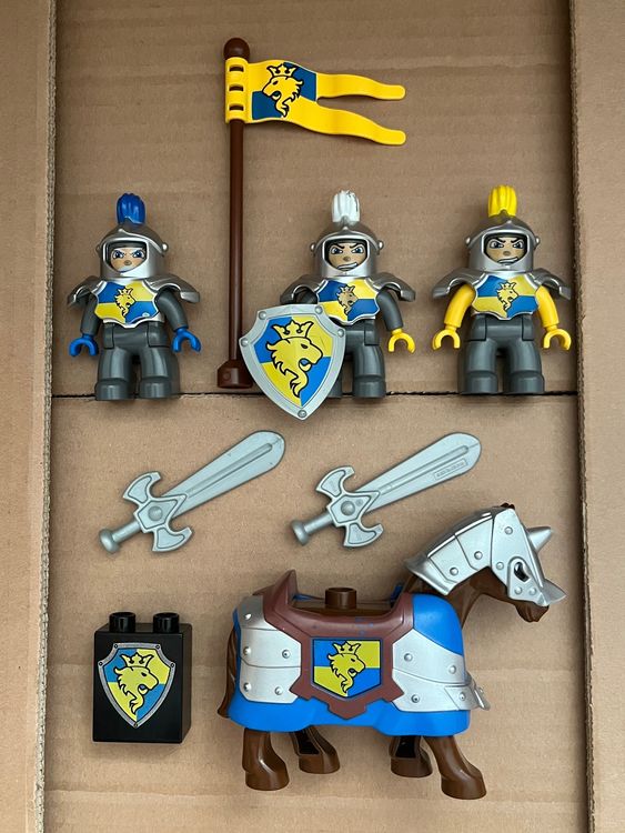 Lego Duplo Ritter mit Pferd zur Ritterburg | Kaufen auf Ricardo