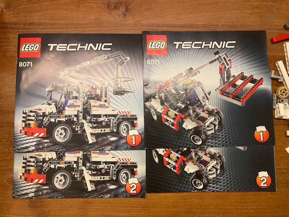2 in 1 Lego Technik Set 8071 LKW Technic Stapler Top 2/2 | Kaufen auf ...