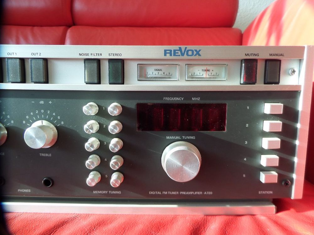 Revox A720 Vor-Verstärker/Tuner Receiver Guter Zustand (Gebraucht) in Hergiswil für CHF 121 ...