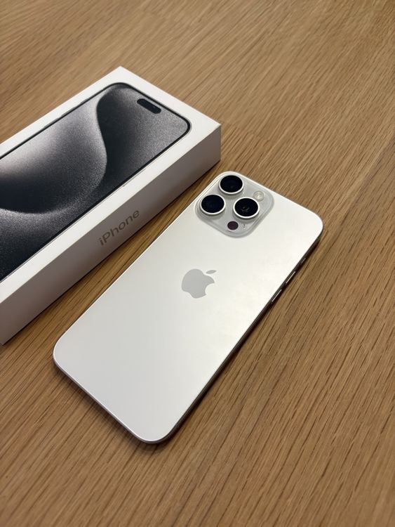 iPhone 15 Pro Max weiss Titanum (Gebraucht) in Winterthur für CHF 700 ...