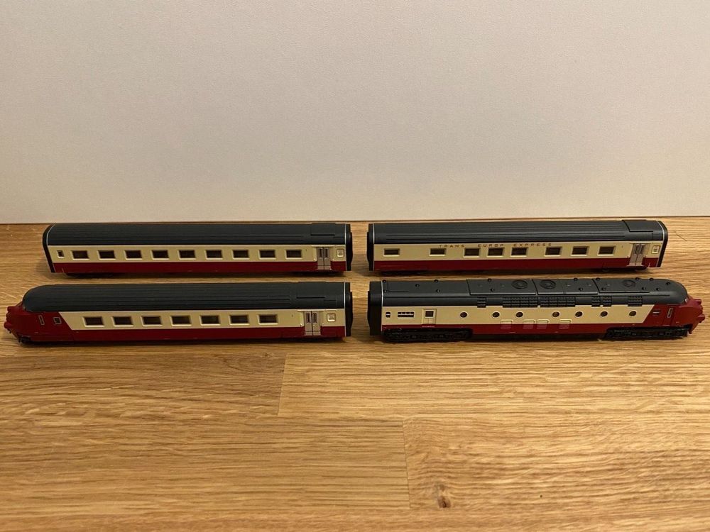 Minitrix 12224 TEE Triebwagenzug RAm SBB (Neu (gemäss Beschreibung)) in Schlierbach für CHF 355 ...