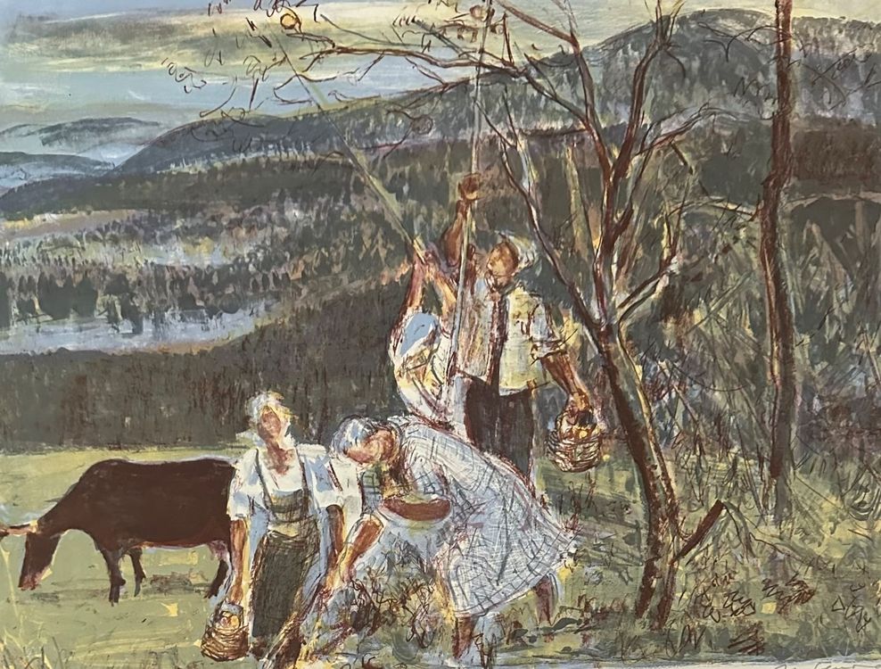 NANETTE GENOUD LITHOGRAPHIE SIGNIERT NUMMERIERT (Gebraucht) in Gersau für CHF 21 – mit Lieferung ...