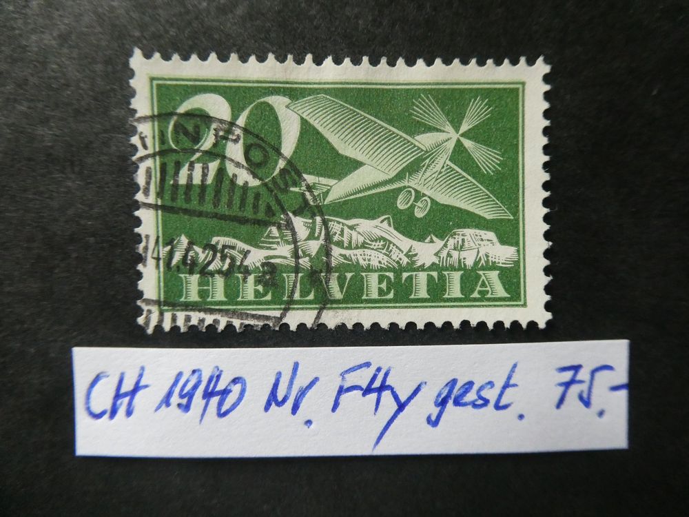 CH 1940 Nr. 4y gestempelt (Gebraucht) in Lausen für CHF 11.5 – mit Lieferung auf Ricardo kaufen