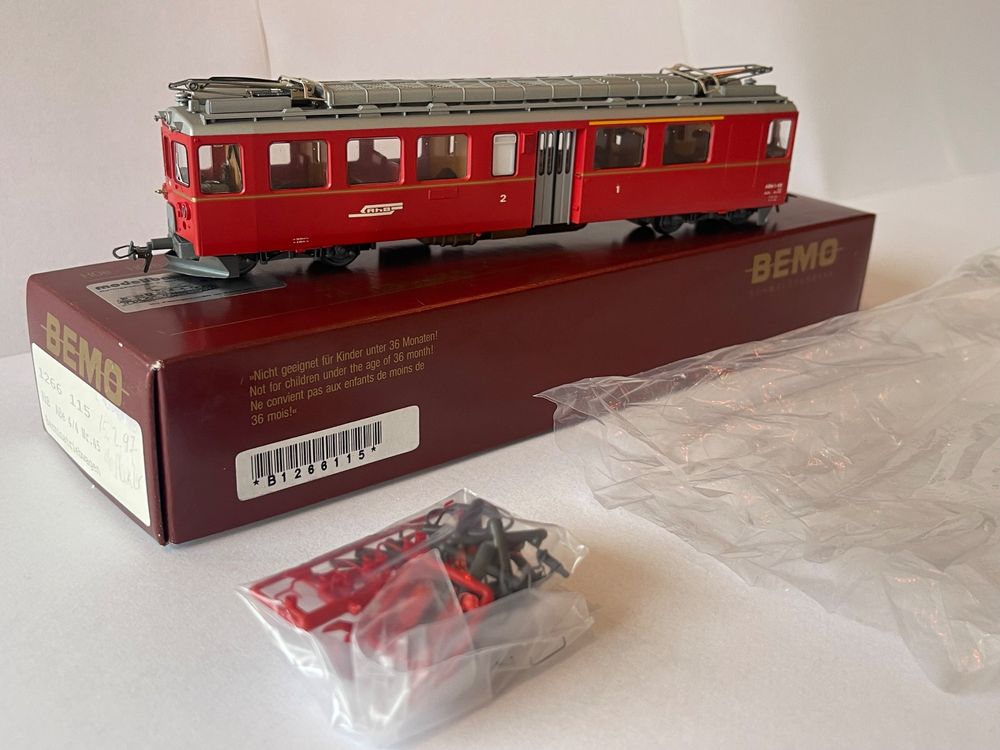 BEMO 1266 115 H0m: RhB ABe 4/4 45 (Neu und originalverpackt) in ...