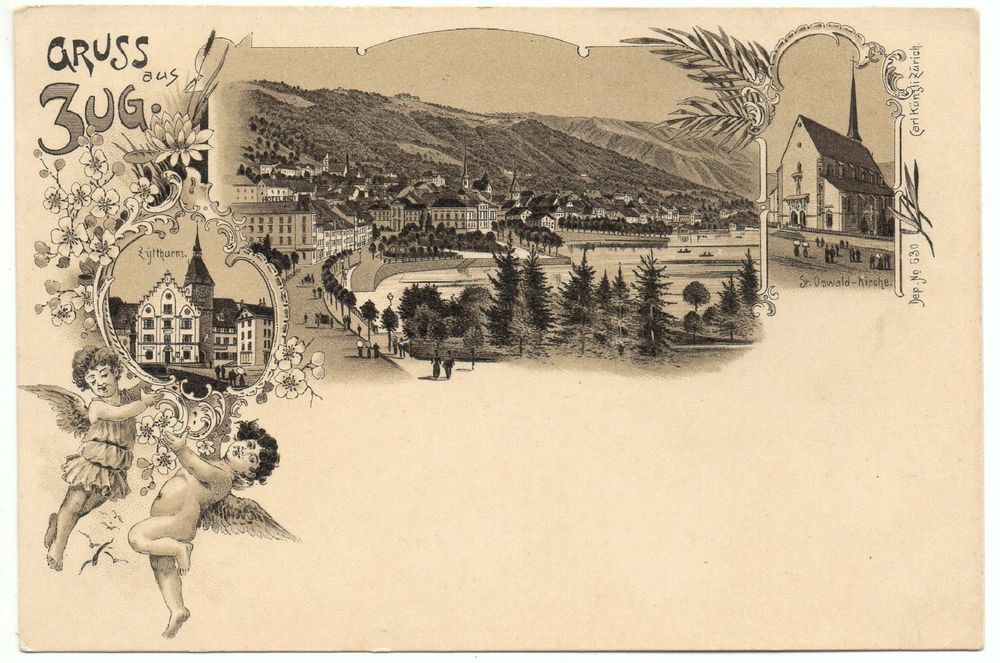 LITHO ENGEL Gruss aus ZUG (Neu (gemäss Beschreibung)) in Jona für CHF 35.2 – mit Lieferung auf ...