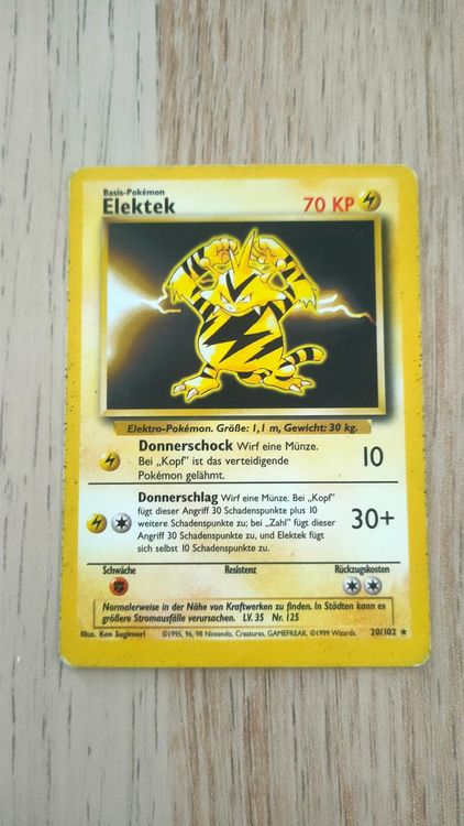 Elektek - Base Set (Gebraucht) in Subingen für CHF 2 – mit Lieferung ...