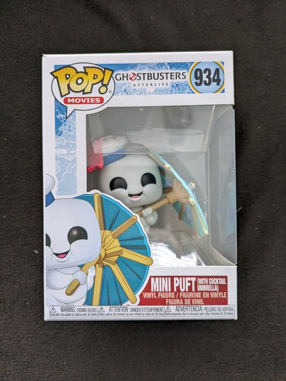 Funko Pop! Ghostbusters - Mini Puft Cocktail Umbrella #934 (Neu und ...