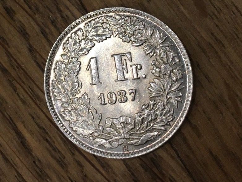 1Fr 1937 -unz