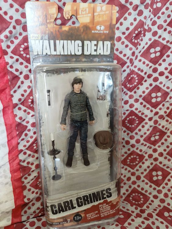 The Walking Dead: Carl Grimes Action Figur, Serie 7! (Neu (gemäss ...