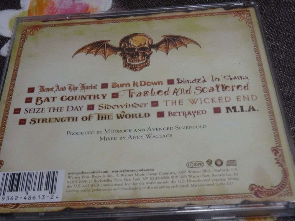 Avenged Sevenfold - City of Evil CD (Gebraucht) in Olten für CHF 4 ...