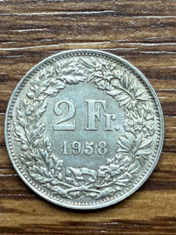 2 Franken 1958 | Kaufen auf Ricardo