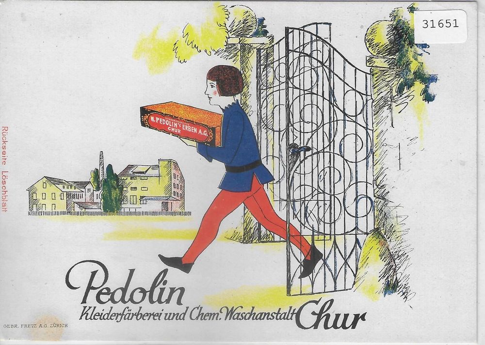Chur - Pedolin - Kleiderfärberei und | Kaufen auf Ricardo
