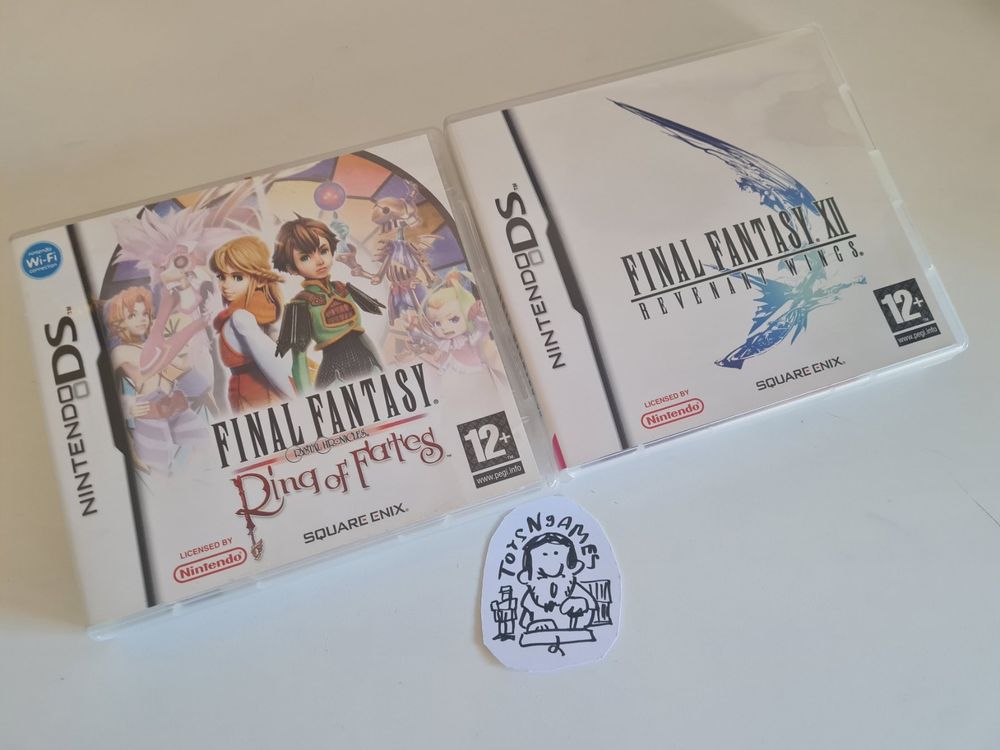 FFCrist.Chron. Ring OF Fates + FFXII Revenant Wings - DS (Gebraucht) in ...