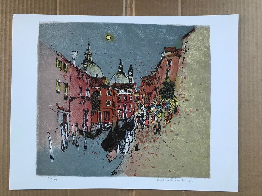 Original Lithographie von Marco Richterich (Gebraucht) in remigen für CHF 11 – nur Abholung auf ...