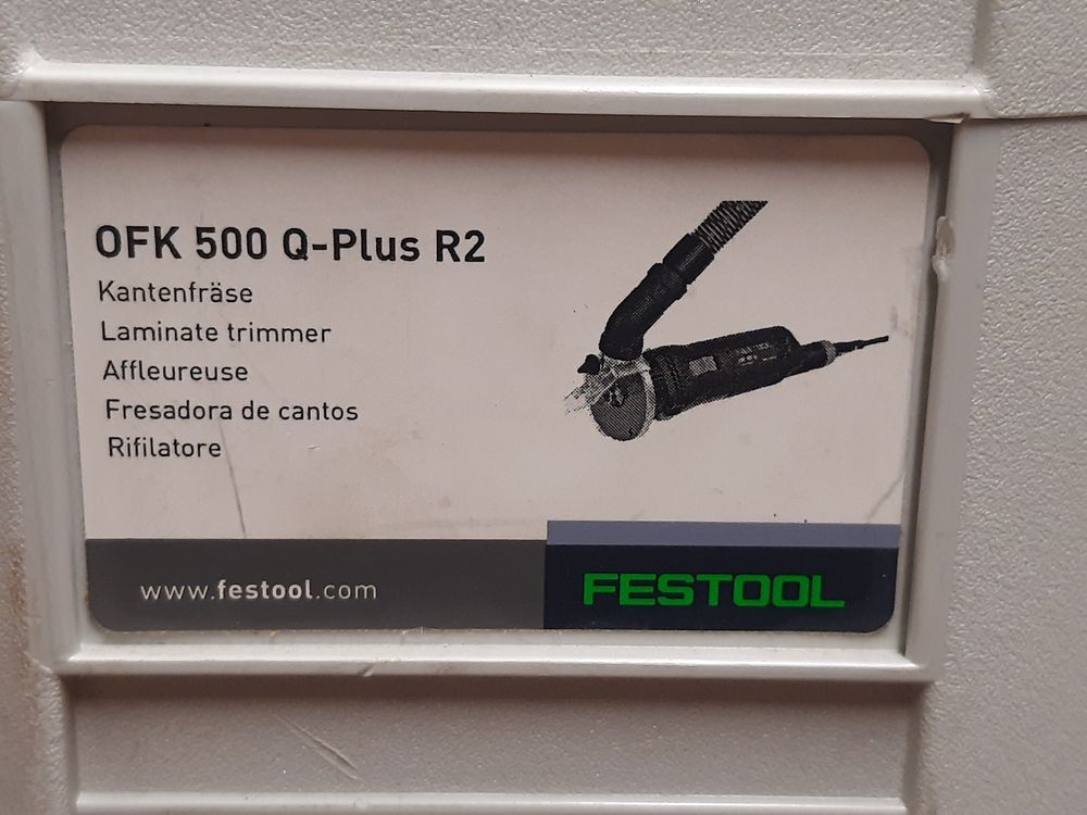 FESTOOL OFK 500 Q-Plus R2 Kantenfräse | Kaufen auf Ricardo