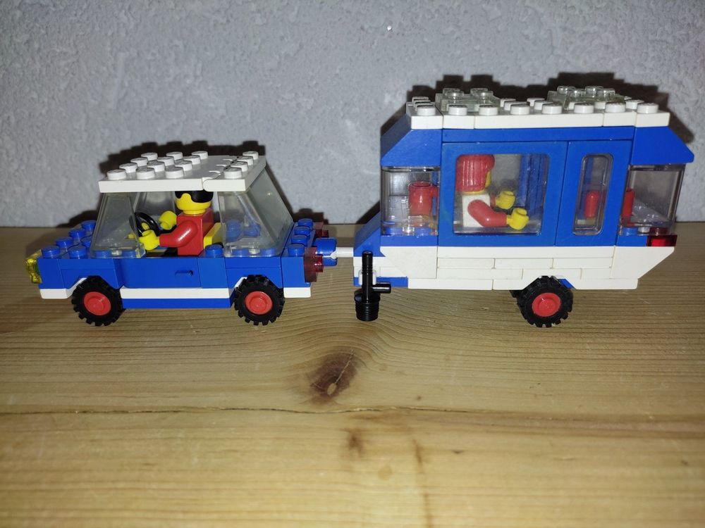 Lego 6694, année 1984 Car with Camper | Kaufen auf Ricardo
