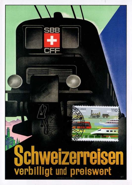 Maximumkarte Öffentlicher Verkehr Jubiläum (Neu (gemäss Beschreibung)) in Dottikon für CHF 4 ...