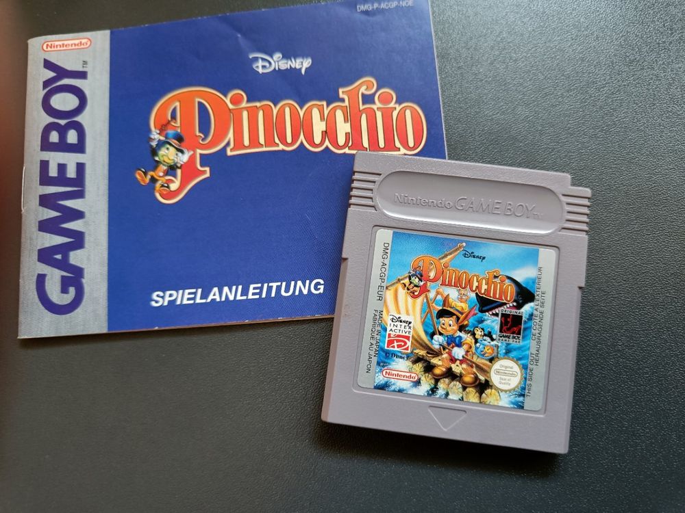 Pinocchio Game mit Spielanleitung für Gameboy Nintendo | Kaufen auf Ricardo