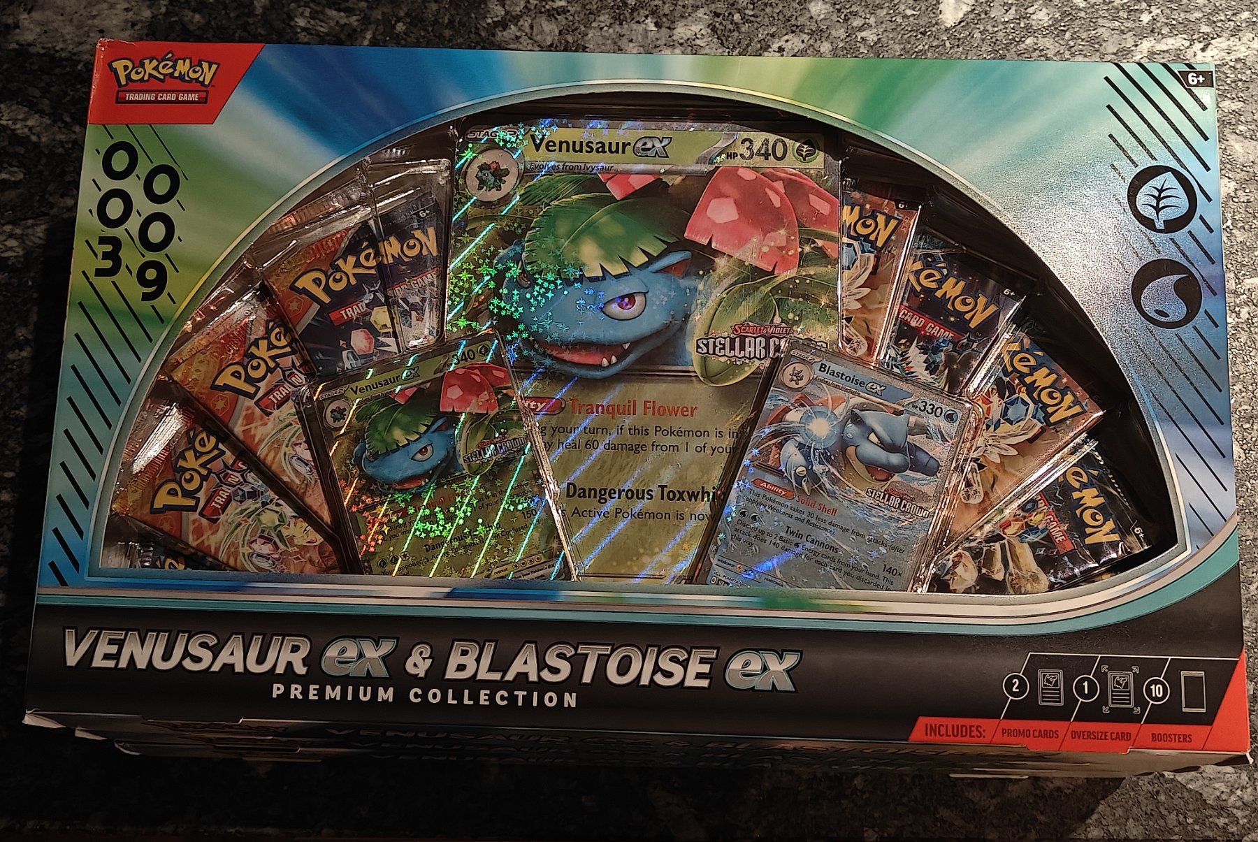 Pokemon Venusaur ex & Blastoise ex Premium Collection Box (Neu und ...