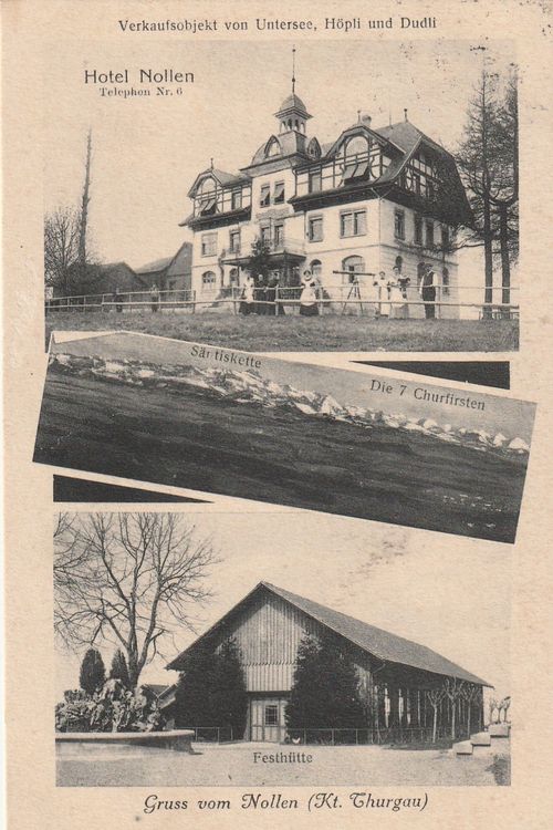 AK Gruss von Nollen mit Hotel Hotel 1913 (Gebraucht) in Rupperswil für CHF 3.5 – mit Lieferung ...